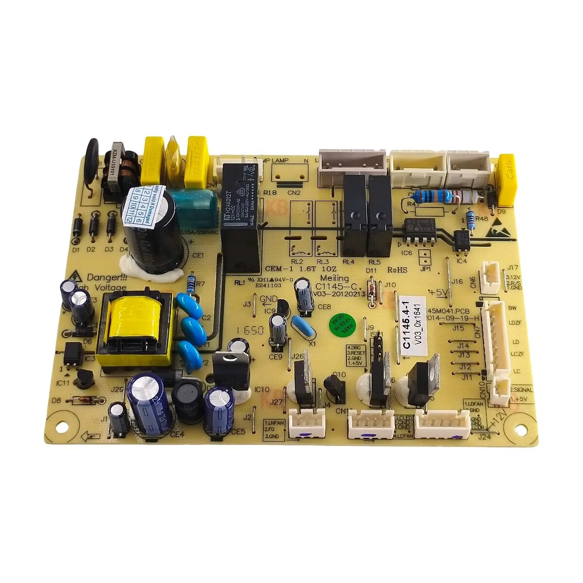 Новая компьютерная плата для холодильника MeiLing C1145.4-1, плата питания, плата управления, основная плата