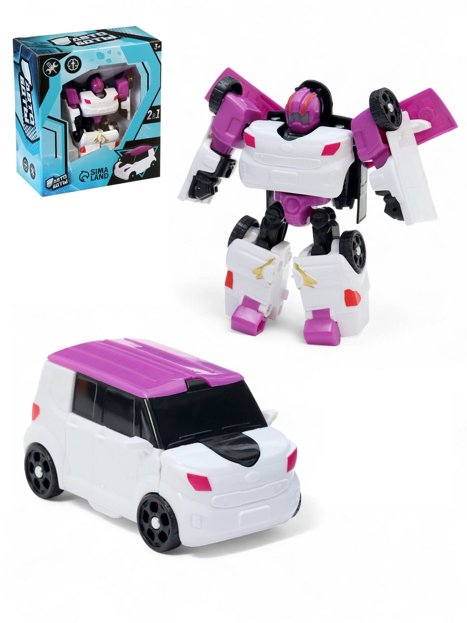 Робот автоботы «Автобот», трансформируется, от 3 лет, двойная трансформация