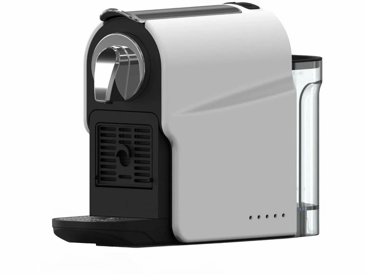 Кофемашина капсульная JONR KM-C0518, 0.75 л, 1350 Вт, белый/черный