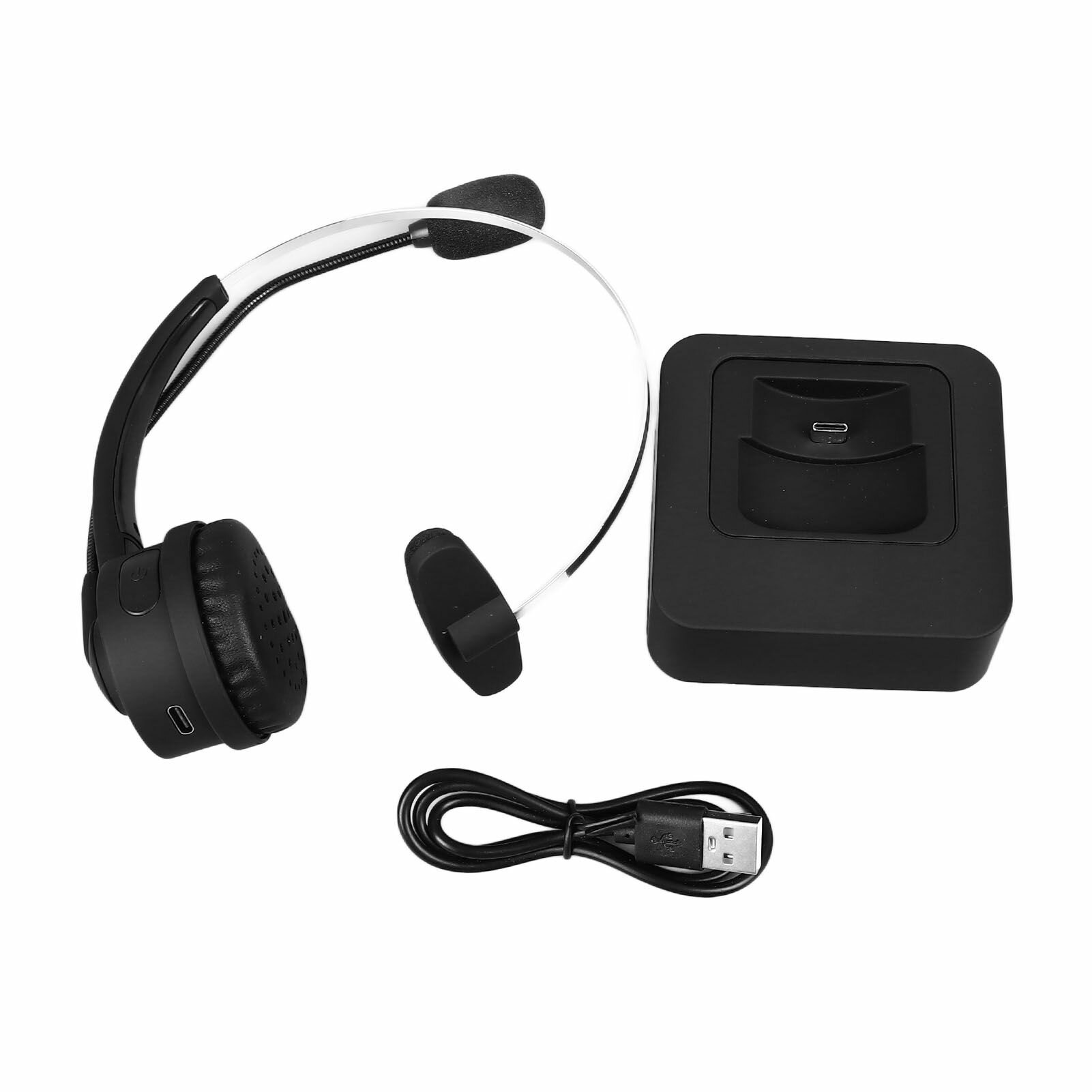 Гарнитура телефонная шумоподавление Bluetooth 5.3 моно для водителей