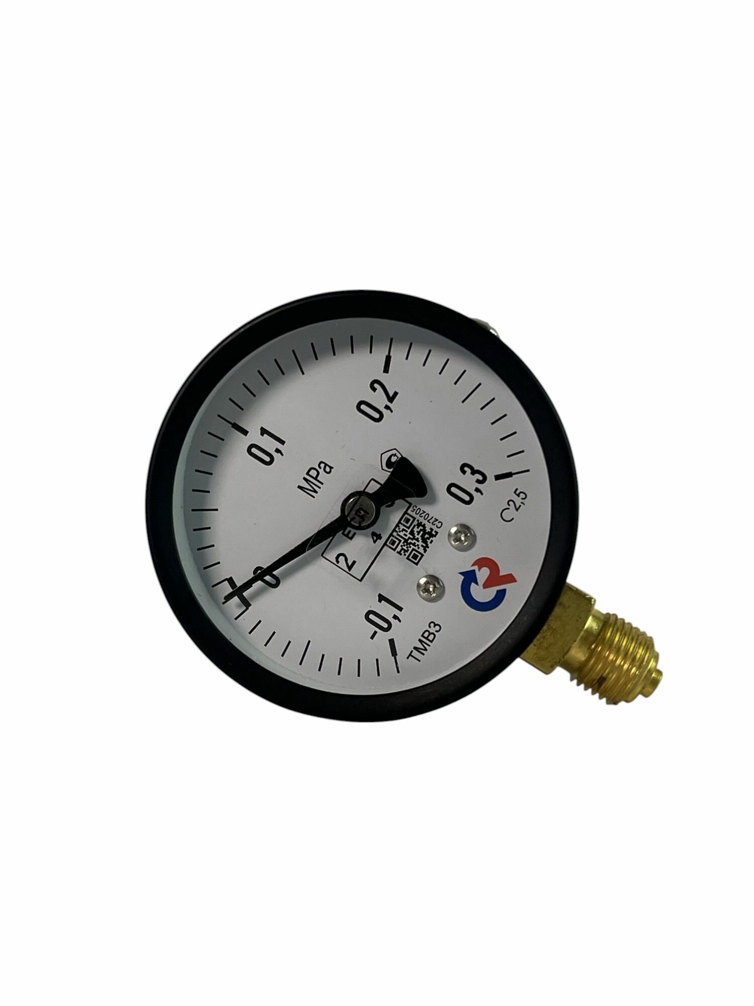 Мановакуумметр ТМВ-310P давление -0.1-0.3 МПа (-1 до 3 бар) резьба G1/4 класс точности 2,5