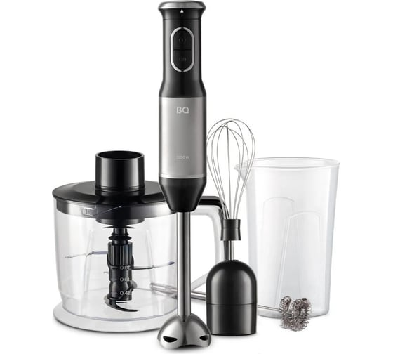 Блендер ручной BQ HB62PS Steel-Black
