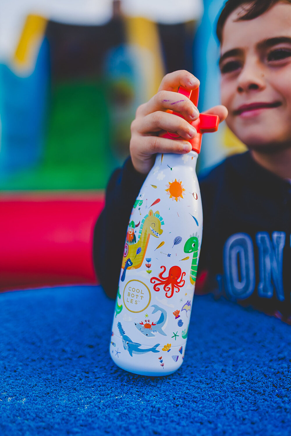 Термос–термобутылка Cool Bottles Kids серия Playland Brave Vikings 350мл CBBK35BV