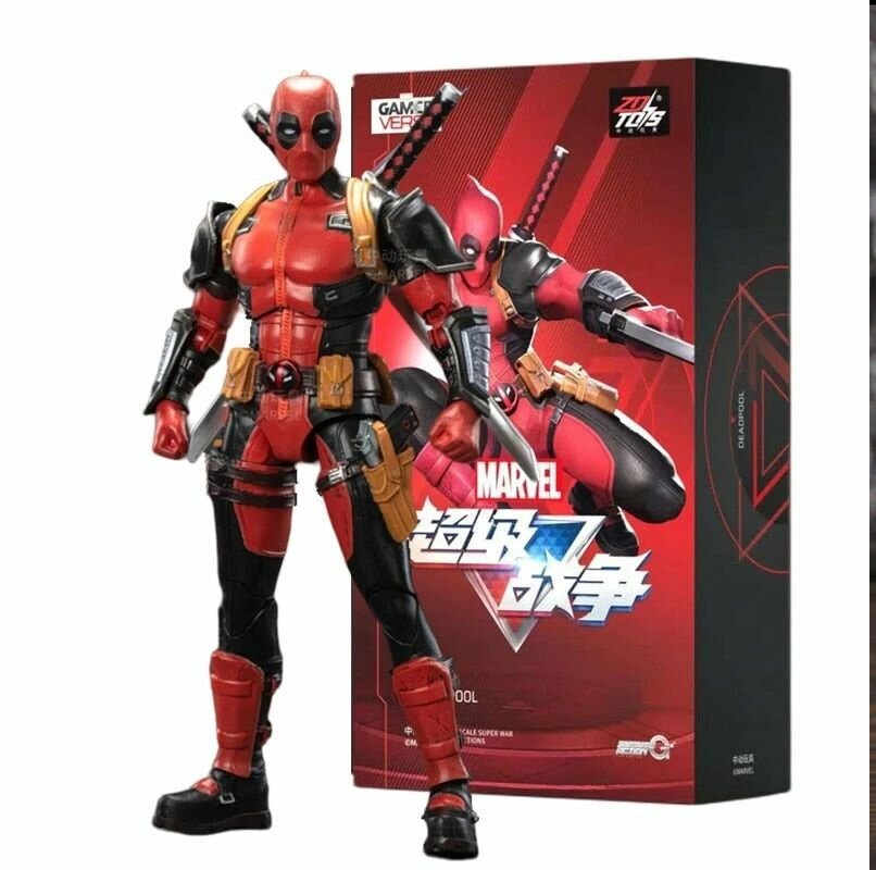 Фигурка Marvel 18см Дэдпул в масштабе 1:10