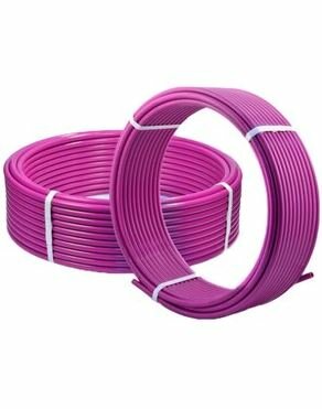 Труба д/тепл пола 16x2,2 PEX/EVON (фиолет)