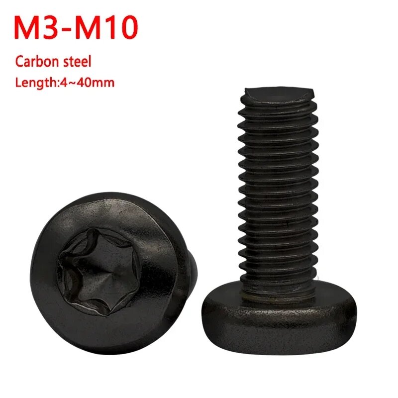 Винты Torx из углеродистой стали M3-M10 10.9 M10-2Pcs, 35mm