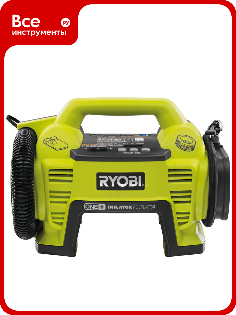 Компрессор для авто Ryobi ONE+ R18I-0, 3 атм
