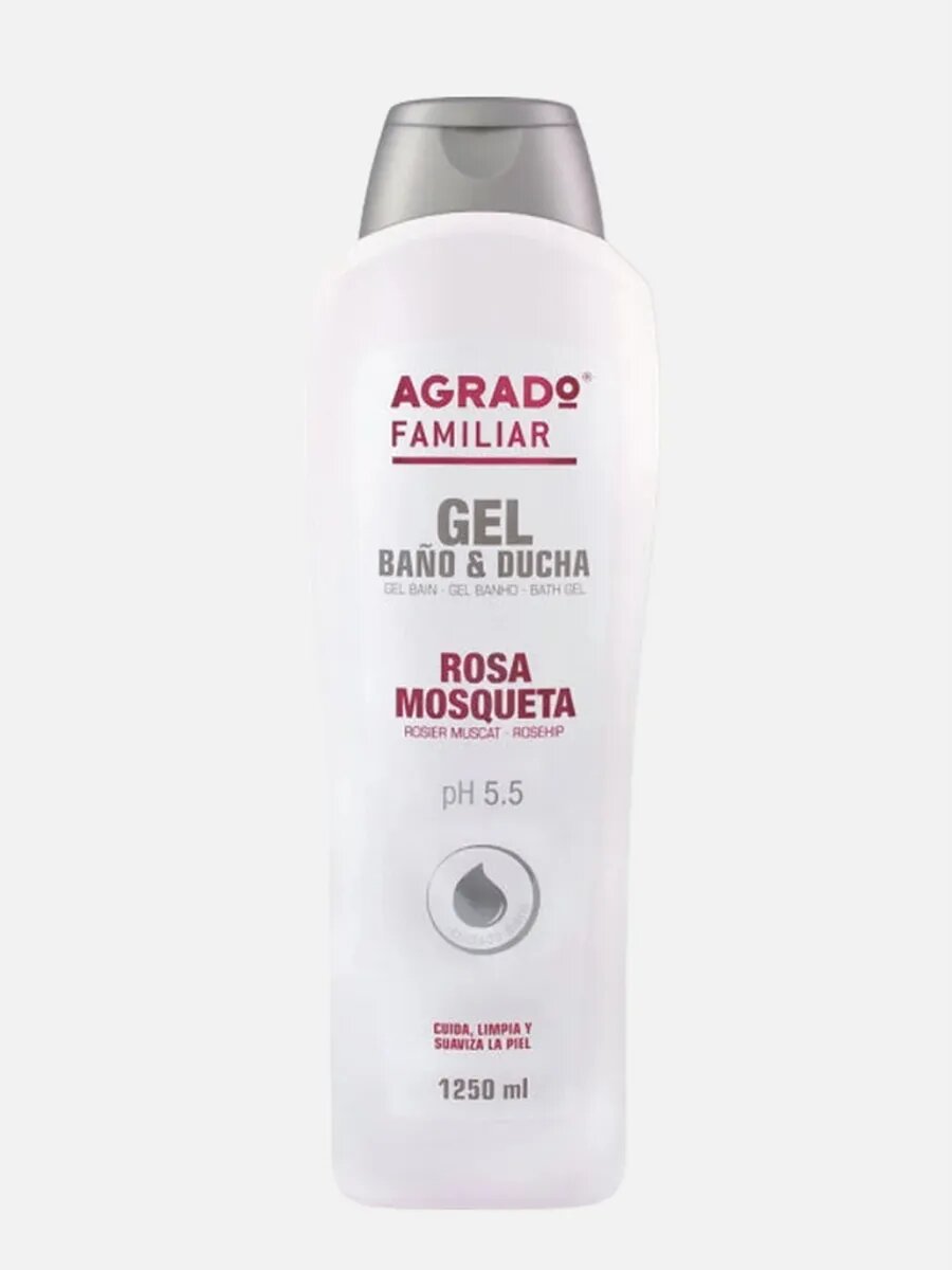 Гель для душа AGRADO rosehip