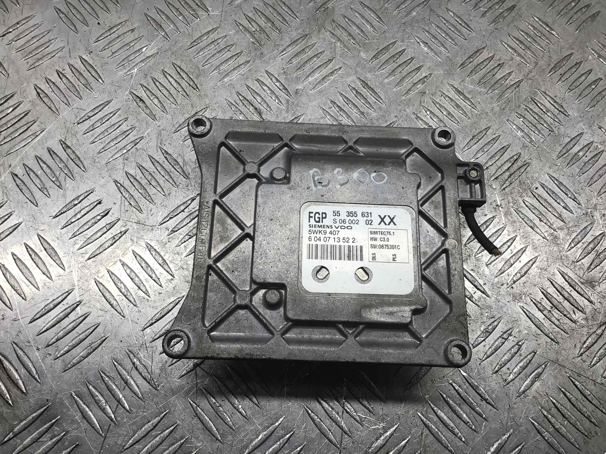 Б/У Блок управления двигателем Opel Vectra C [рестайлинг] (2005-2009) 2006 г.