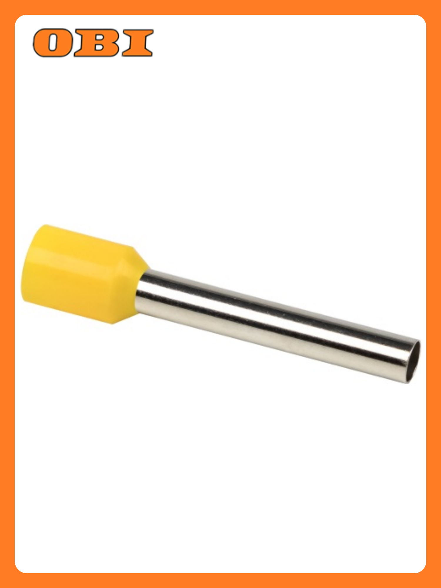 Наконечник штыревой втулочный изолированный НШвИ 6,0-24 (50шт.) EKF PROxima