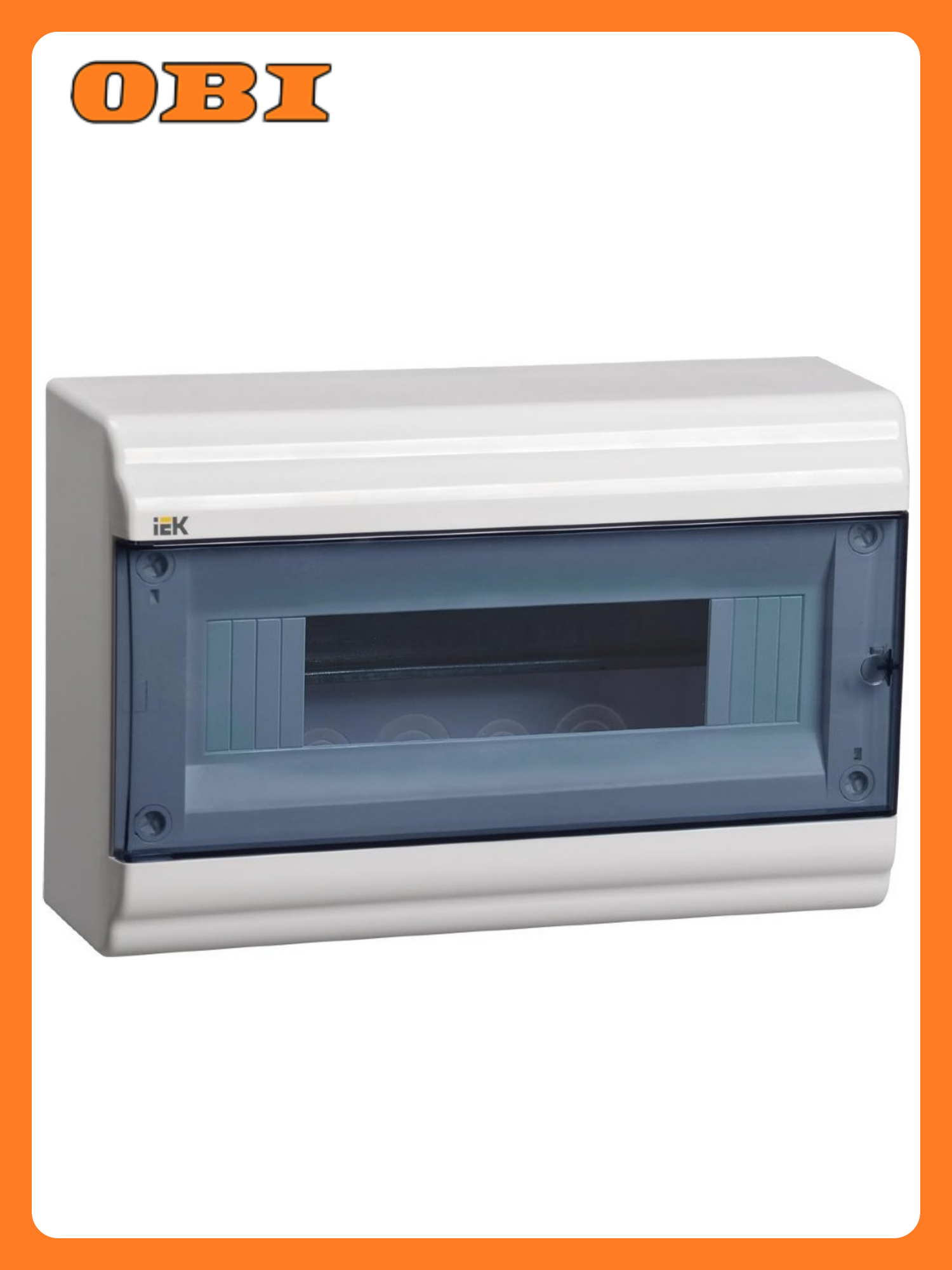 Корпус пластиковые IEK PRIME ЩРН-П-12 модулей навесной белый IP41