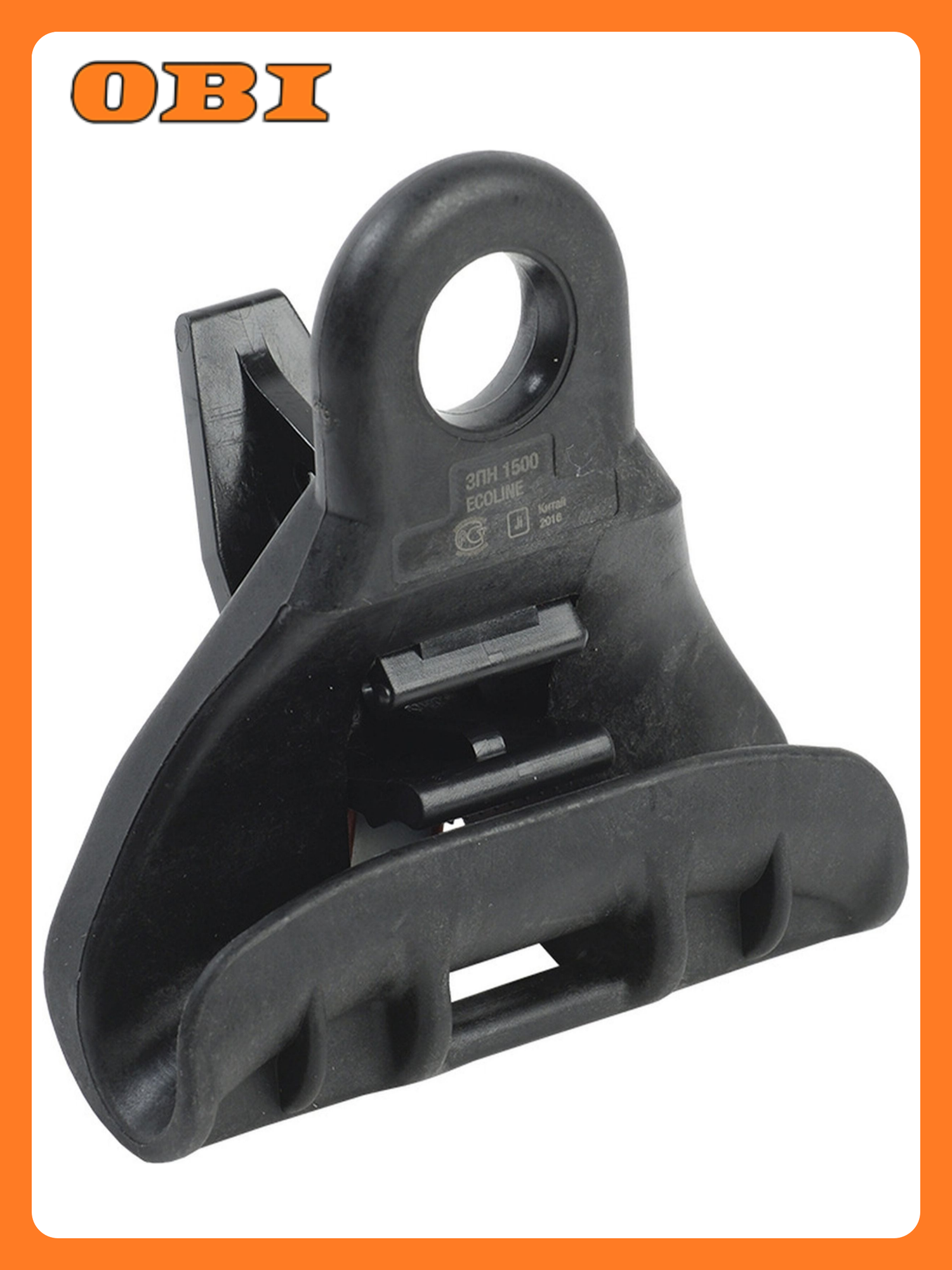 Кабельный зажим IEK ECOLINE ЗПН 1500, пластик, черный, 10 шт