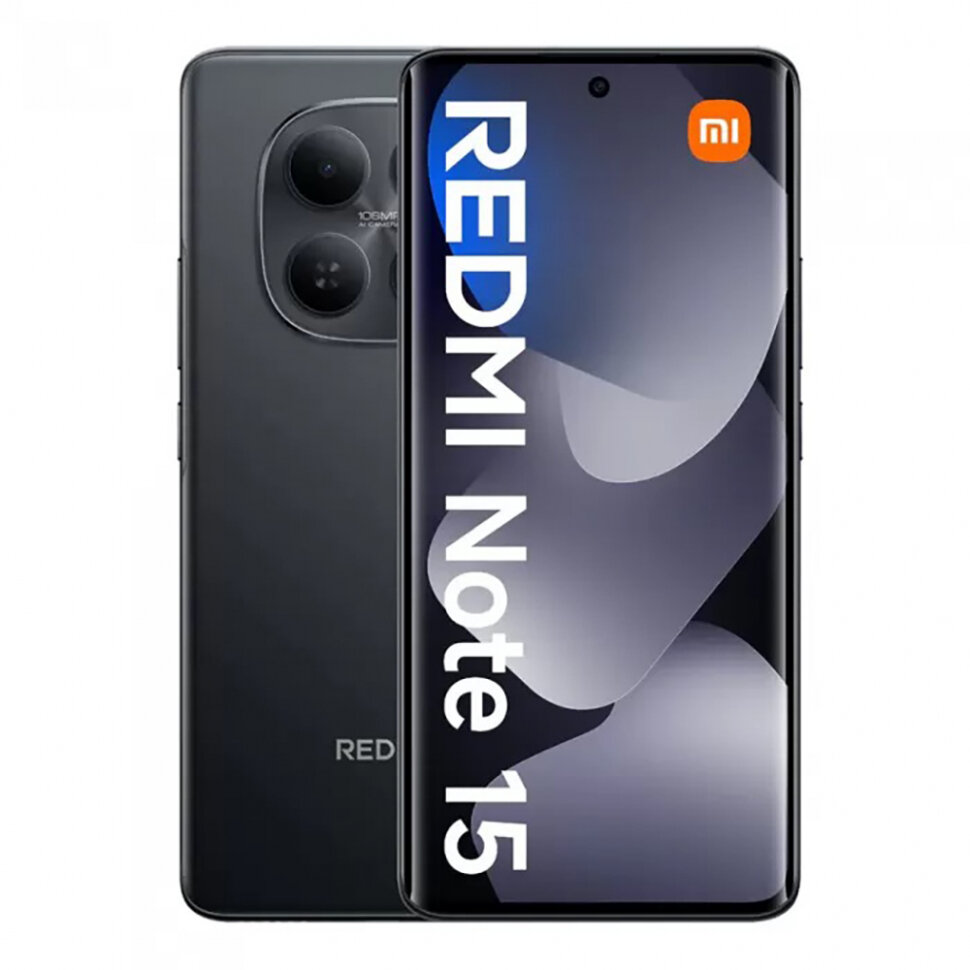 Redmi Note 15 RU 6/128Гб Чёрный
