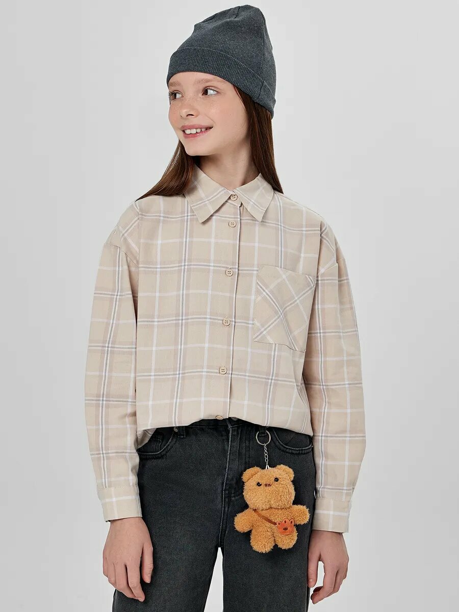 Школьная рубашка для девочек