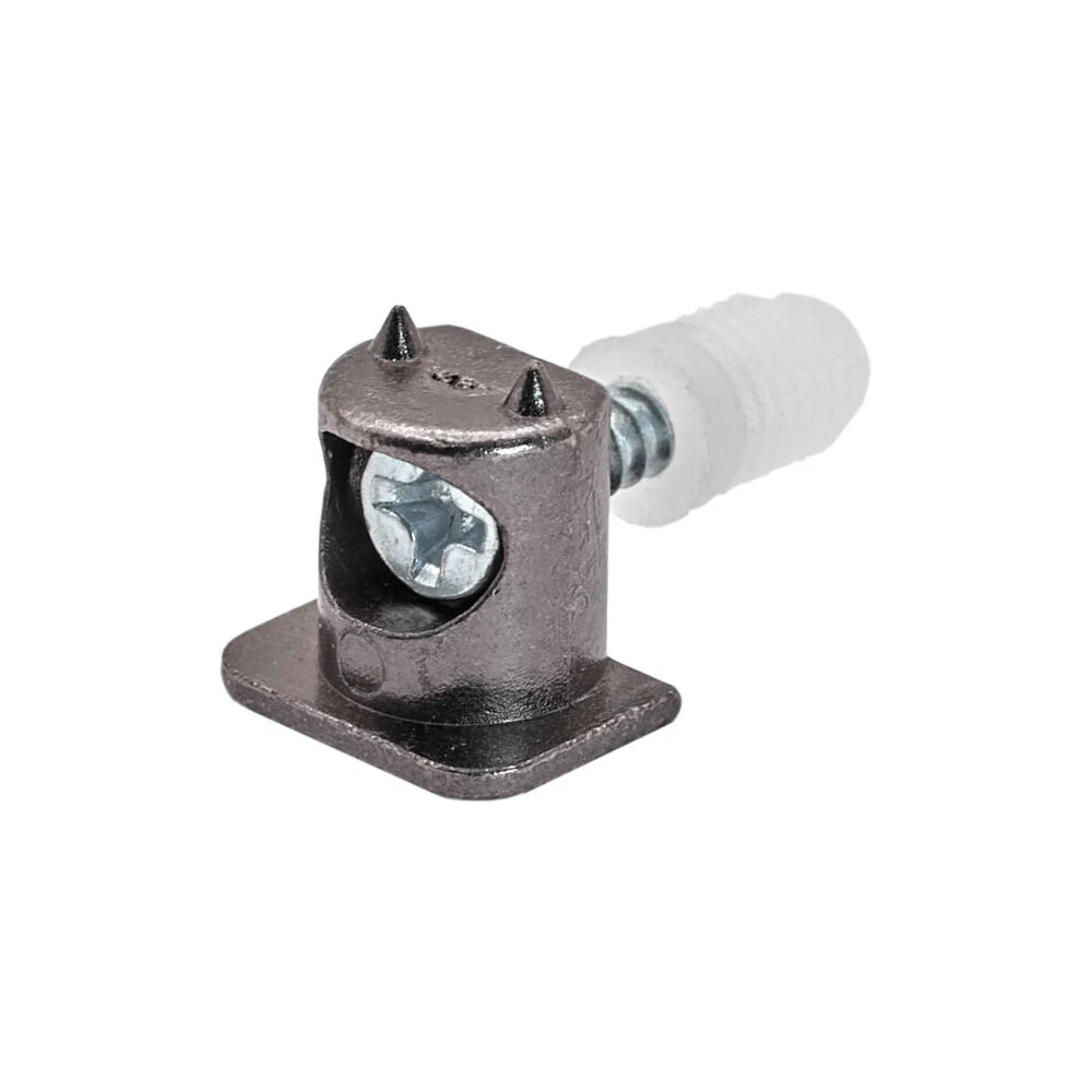 Полкодержатель Jinio с квадратным основанием, черный никель J9-8