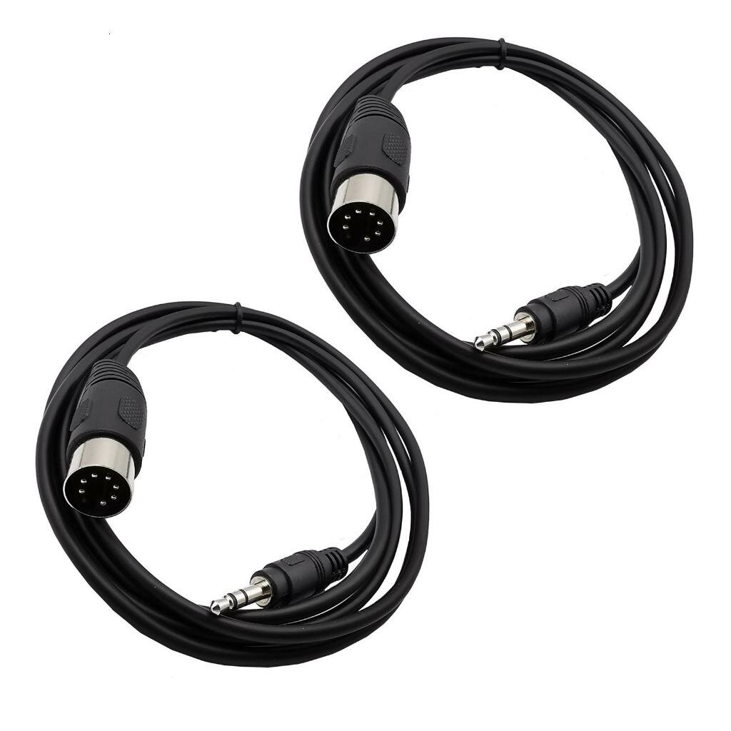 Аудиокабель DIN7P «мама» — 3,5 мм «папа», 2pc