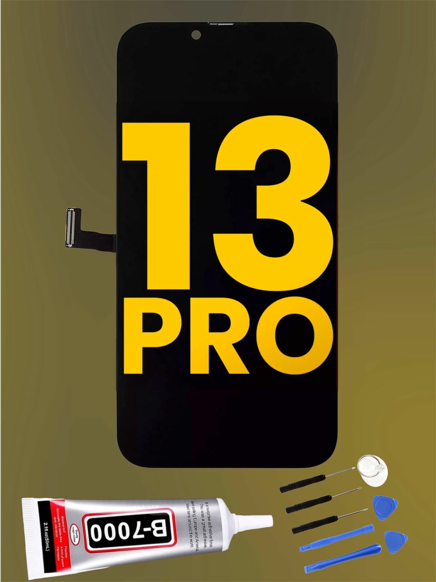 Дисплей для iPhone 13 Pro с тачскрином + клей