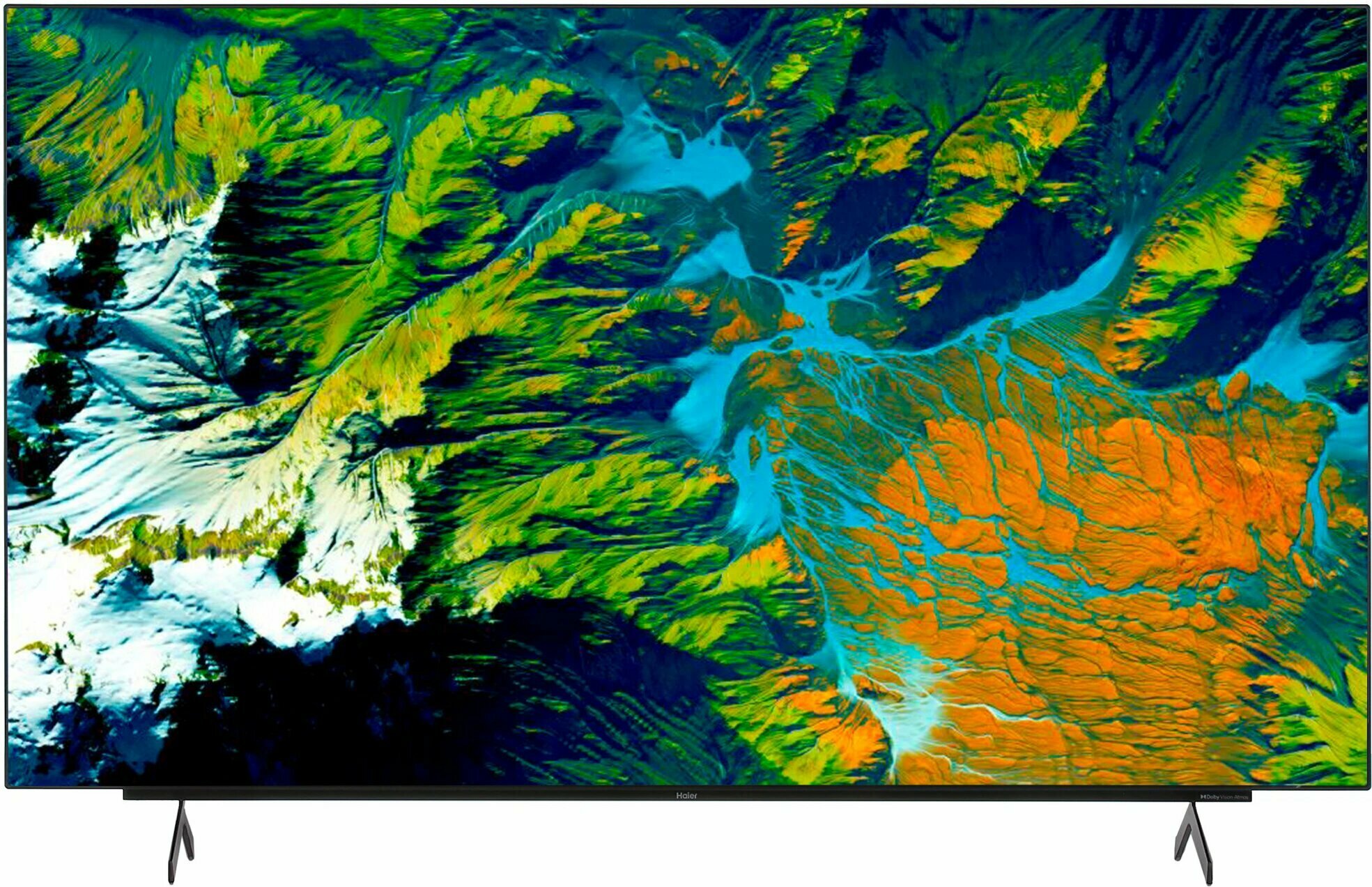 55" (140 см) Телевизор Haier 55 OLED S9, черный (OLED, 4K UltraHD, Wi-Fi, 60 Гц, Android TV)