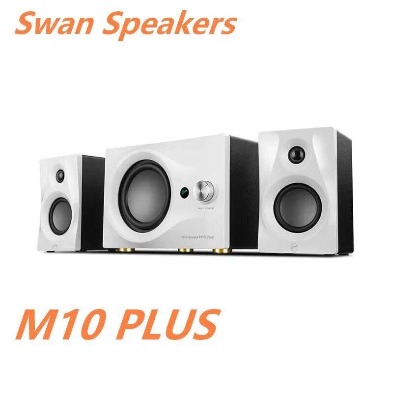 Активная акустическая система HiVi SWAN M10-PLUS, колонки, Bluetooth, 60 Вт