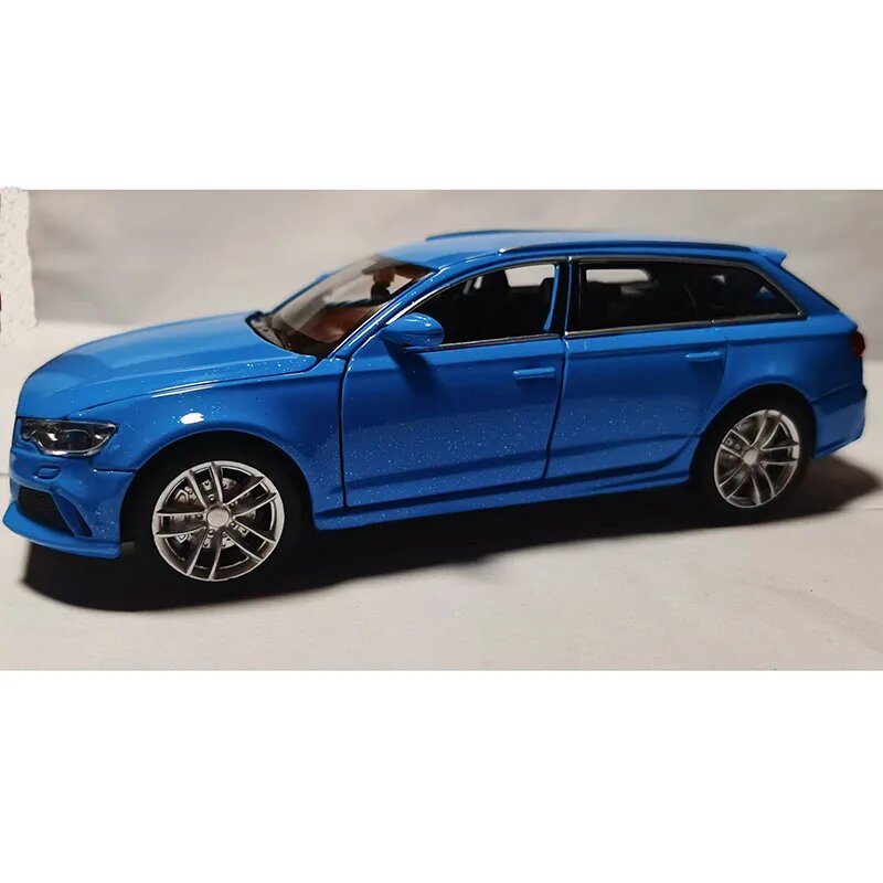 Игрушечная модель автомобиля Audi RS6 1/32 Blue