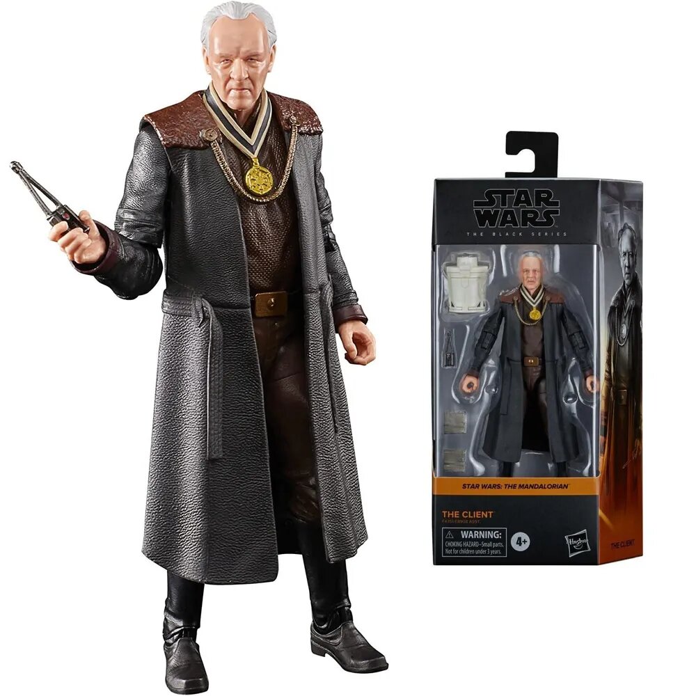 Фигурка Hasbro Star Wars Мандалорианец клиент черная серия 15 см, the Client
