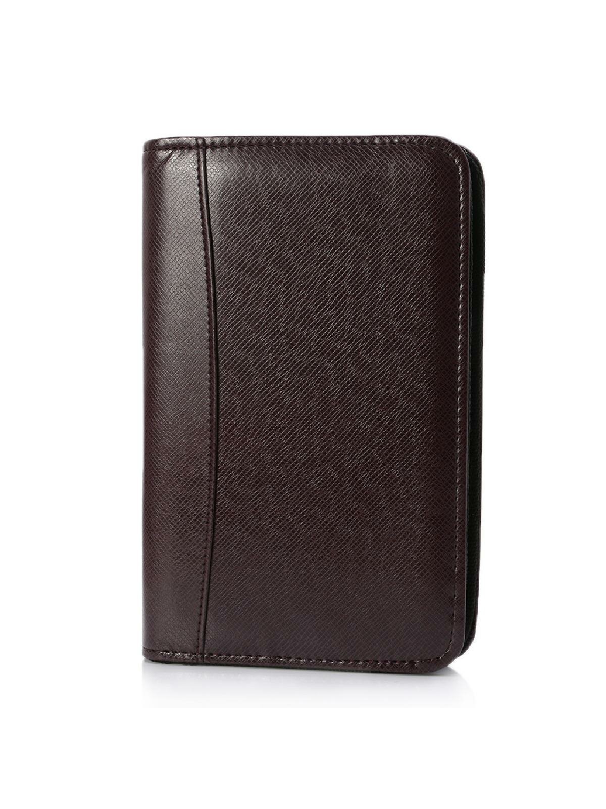 Бизнес-Блокнот С Отрывными Листами В Обложке Из Искусственной Кожи A6 На Молнии С Калькулятором