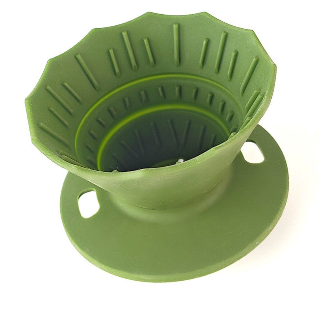 Силиконовая чашка-фильтр для ручной капельной кофеварки Professional для наливания кофе в чашку