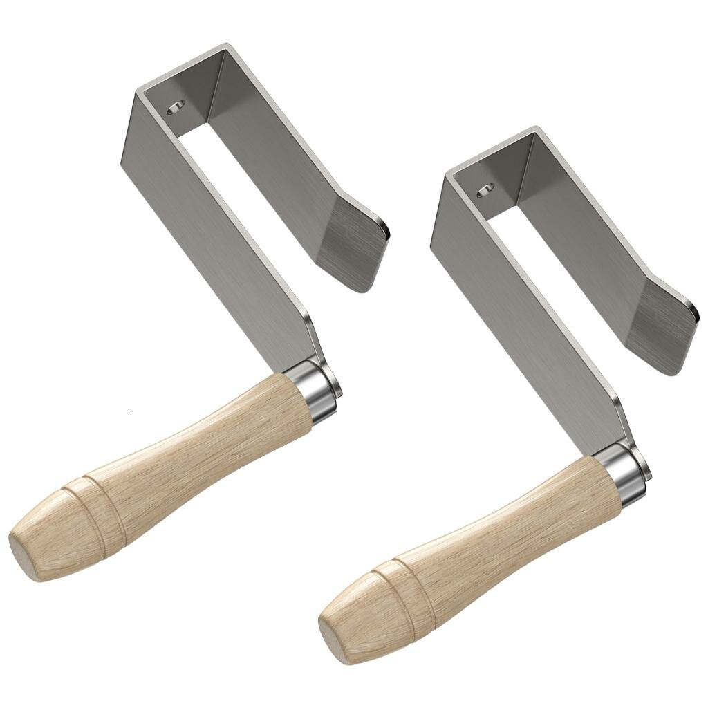 Вспомогательный зажим для подвесного алюминиевого потолка, 2 упаковки