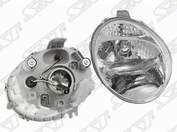 Фара SAT ST-222-1120NR Daewoo Matiz 00-15 справа/ С электрокорректором/ модель 11-15г