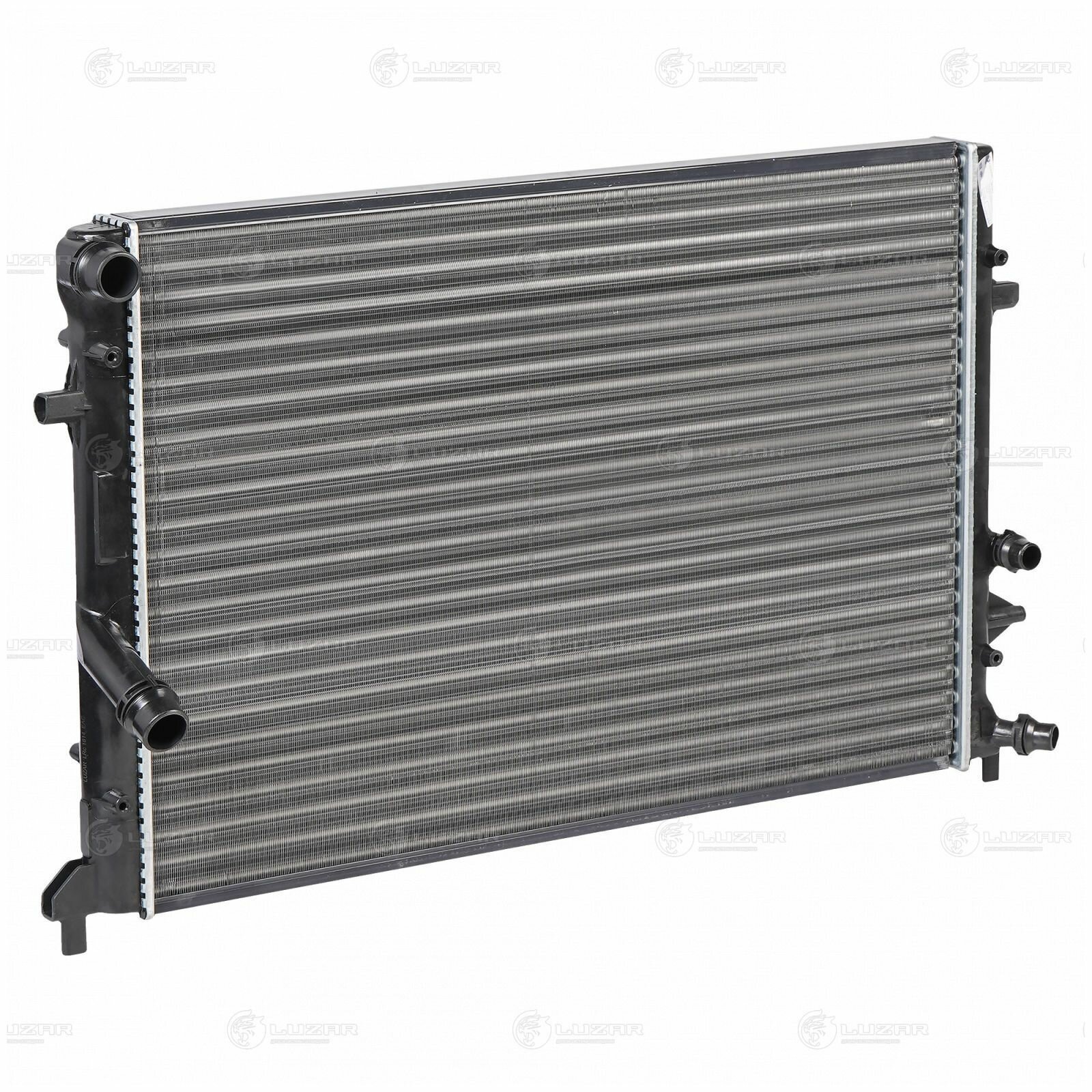 Радиатор охл. для а м Skoda Yeti 09- VW Caddy 04- Audi A3 03- 1.2i сборный LUZAR LRc 1814
