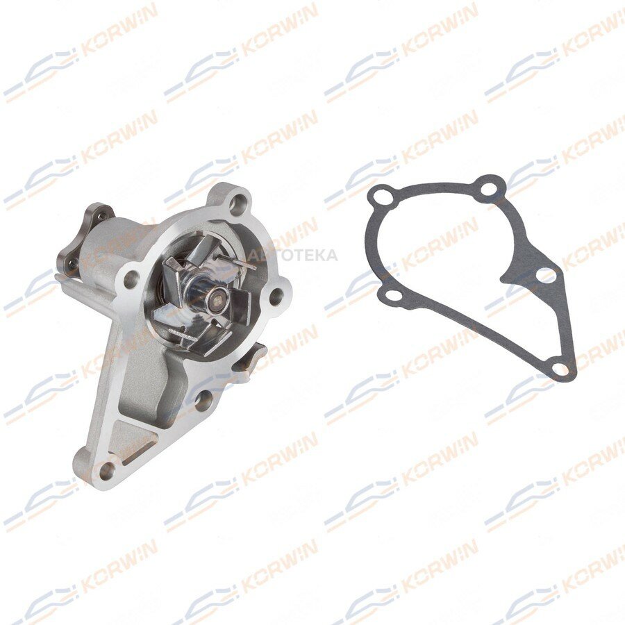 Насос водяной Hyundai Accent (LC) 99-/Getz 02-/Kia Rio II 05- 1.4/1.5/1.6 KORWIN KWKK0009