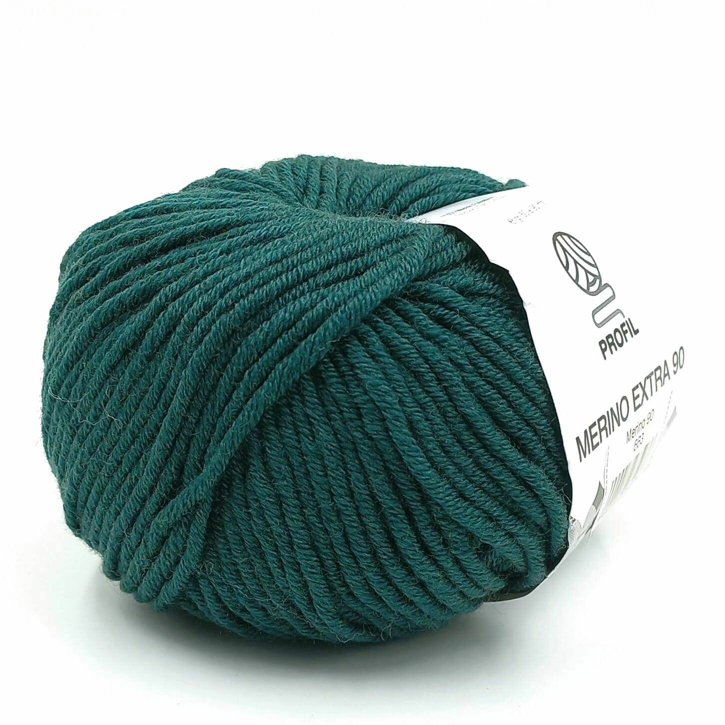 Пряжа Мерино 90 - Merino 90 by Profil (2 шт)