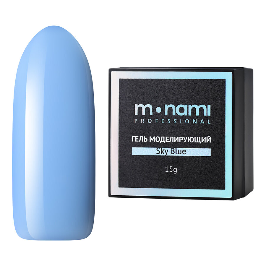 Гель для наращивания Monami Professional Sky Blue, 15 г