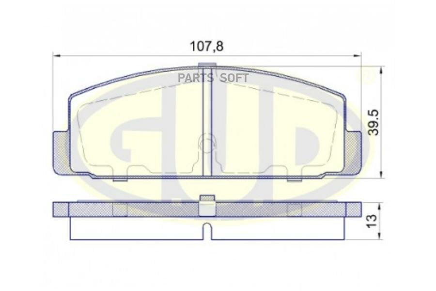 Колодки тормозные задние mb w201 2.3/2.5 16v 84-93/w124 2.0-3.0d/td 84-93