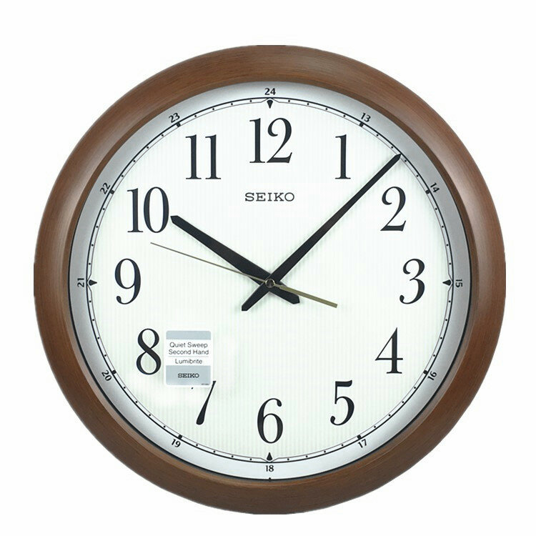 Настенные часы SEIKO QXA698BN со светящимся циферблатом