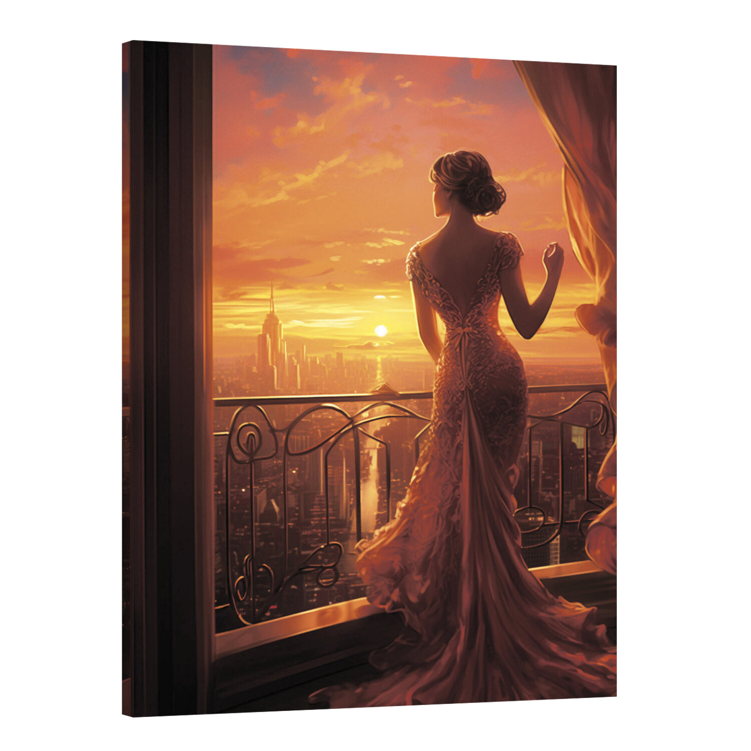 Интерьерная картина 50х70 "Грация и элегантность"