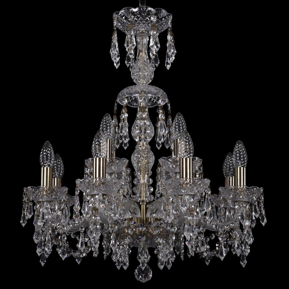 11.23.8+4.200. XL-64. Br. Dr Люстра хрустальная Bohemia Art Classic