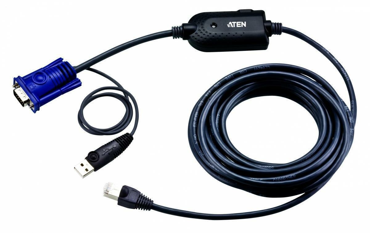 KVM-адаптер ATEN KA7970-AX USB VGA 5m 1600x1200 ATEN KA7970