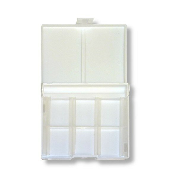 Пенал для акварели пластиковый 12цв.