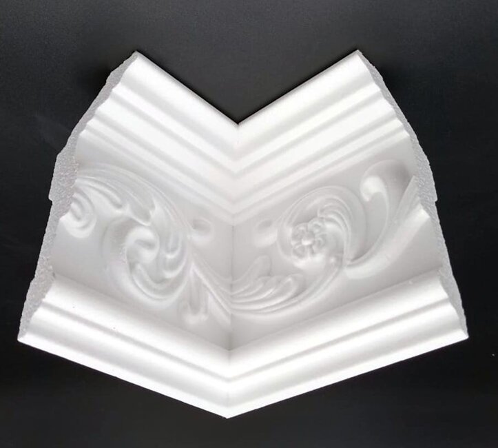 Угол внутренний к плинтусу Glanzepol GP-112 UV, 1шт