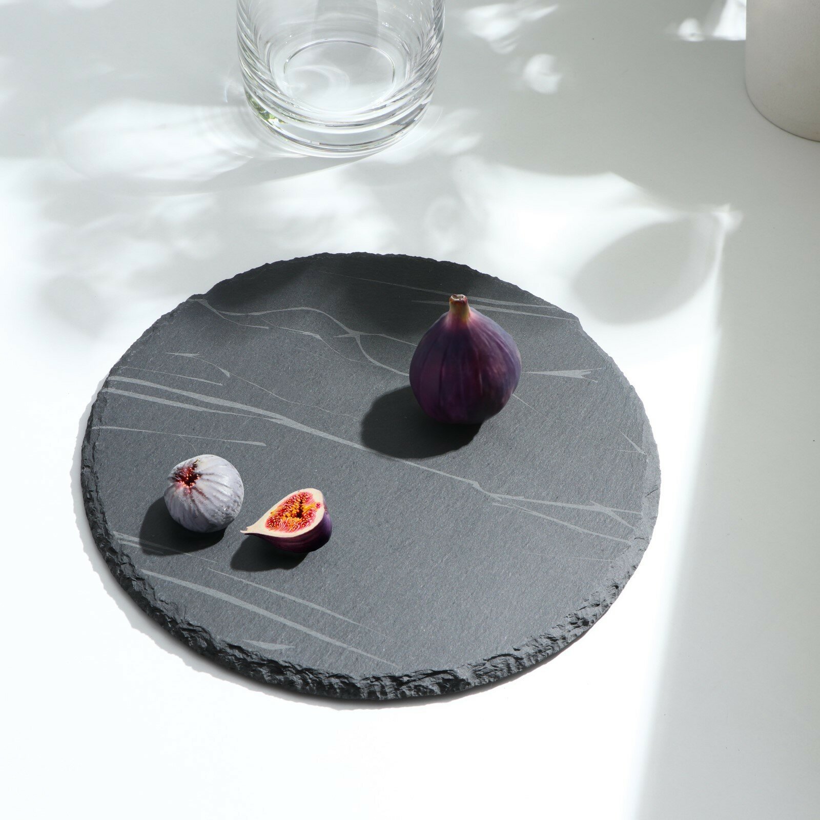 Доска для подачи из сланца "Марбл S", d=20 см, 9878960