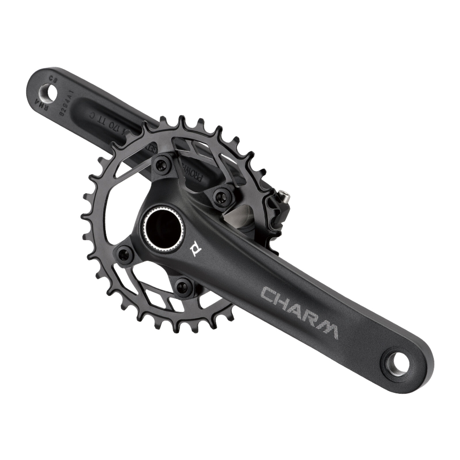 Система Prowheel Charm FD04S-TT, 1x10/11 ск, 36T NW, 170 мм. Черный