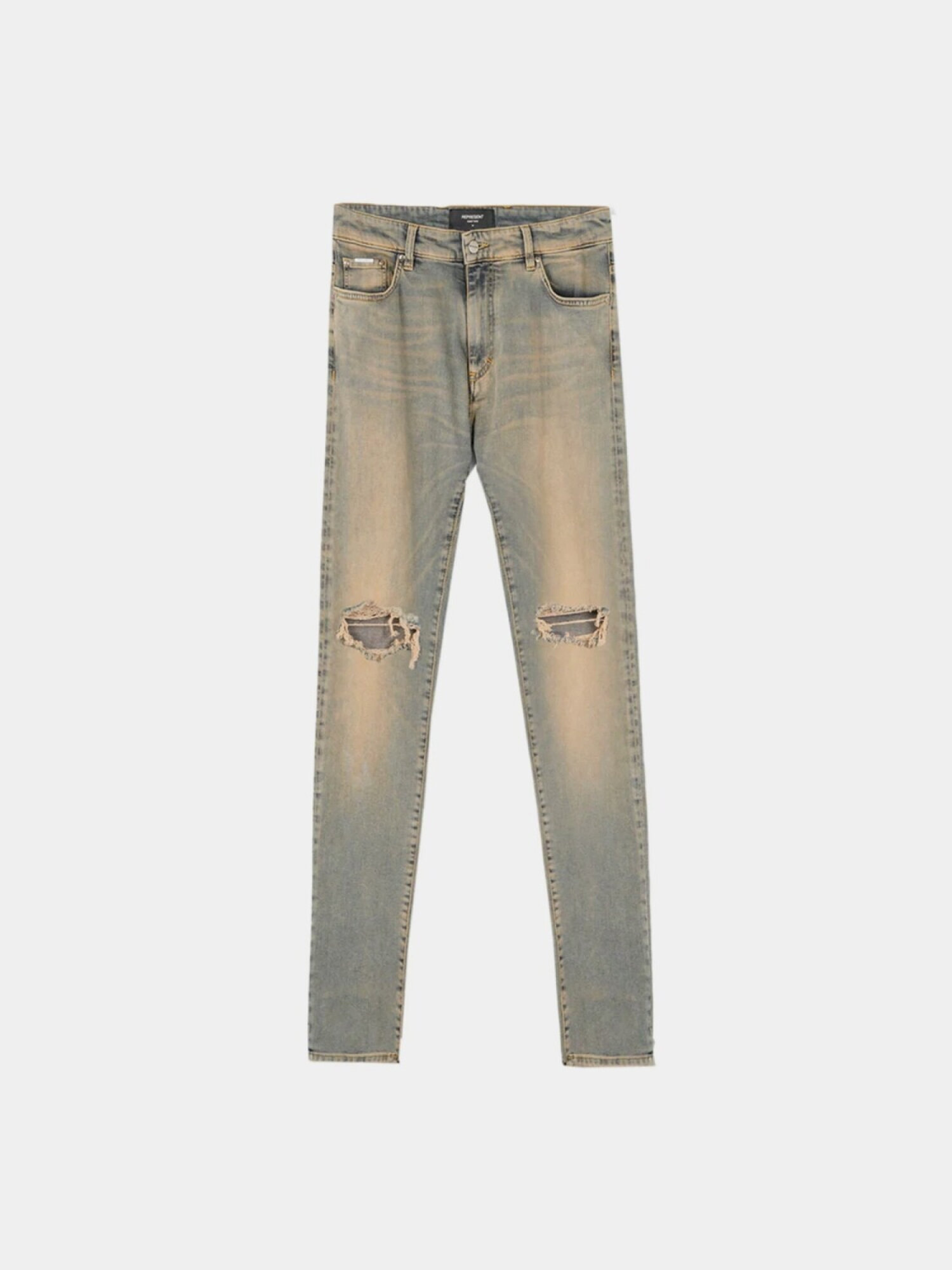 Джинсы зауженные Destroyer Pale Blue 
