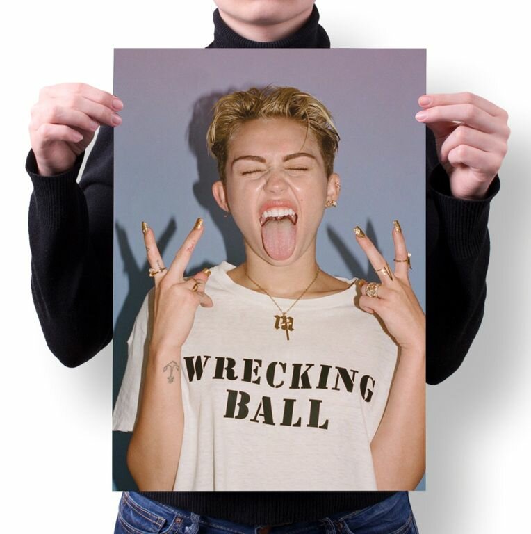 Плакат Майли Сайрус, Miley Ray Cyrus №14, А4