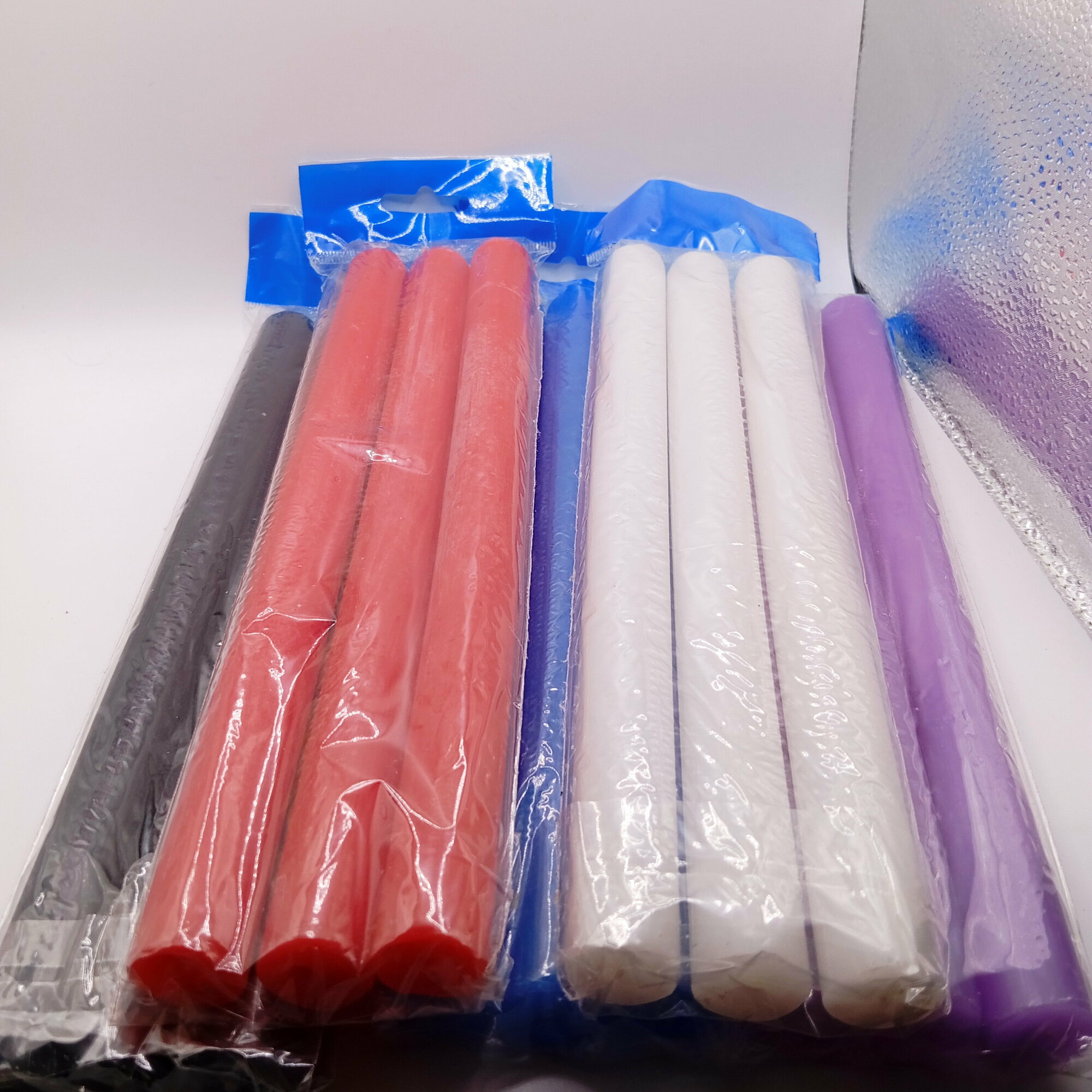 Набор свечей Rusin & Co, 70 г, 3 шт, белый цвет