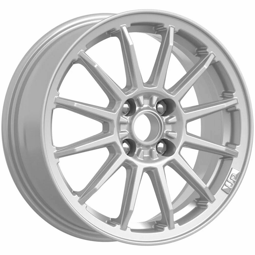 Колесный диск Wheels UP Up102 6x15 4x100 ET40 60,1 Silver Classic литой для автомобиля