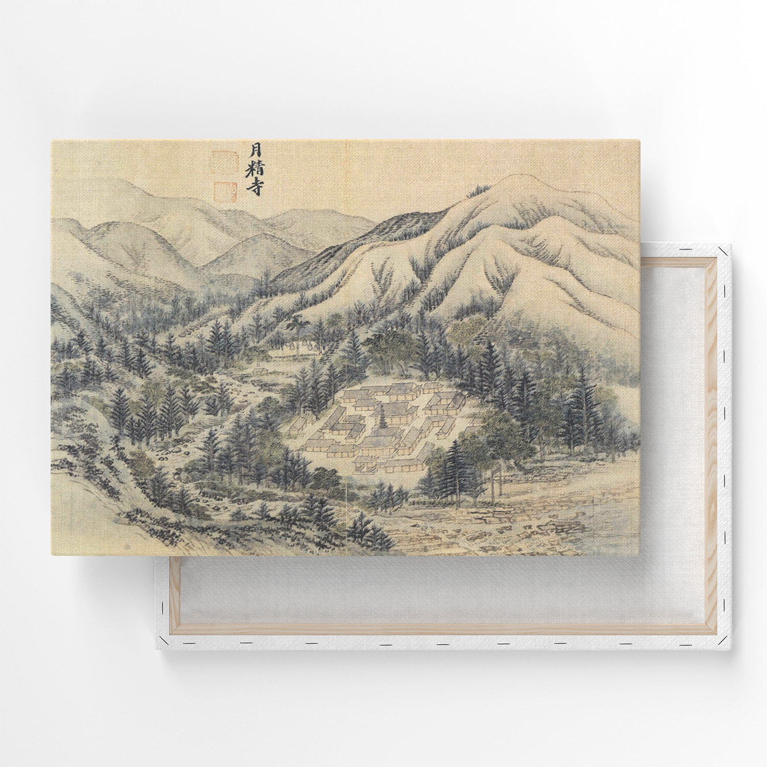Картина на холсте, репродукция / Ким Хон До / Размер 30 x 40 см