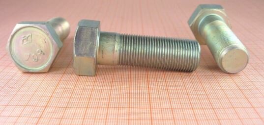 Болт М20х 60х1.50 кронштейна реактивной штанги, вилки буксирной КамАЗ 10.9 (БелЗАН)