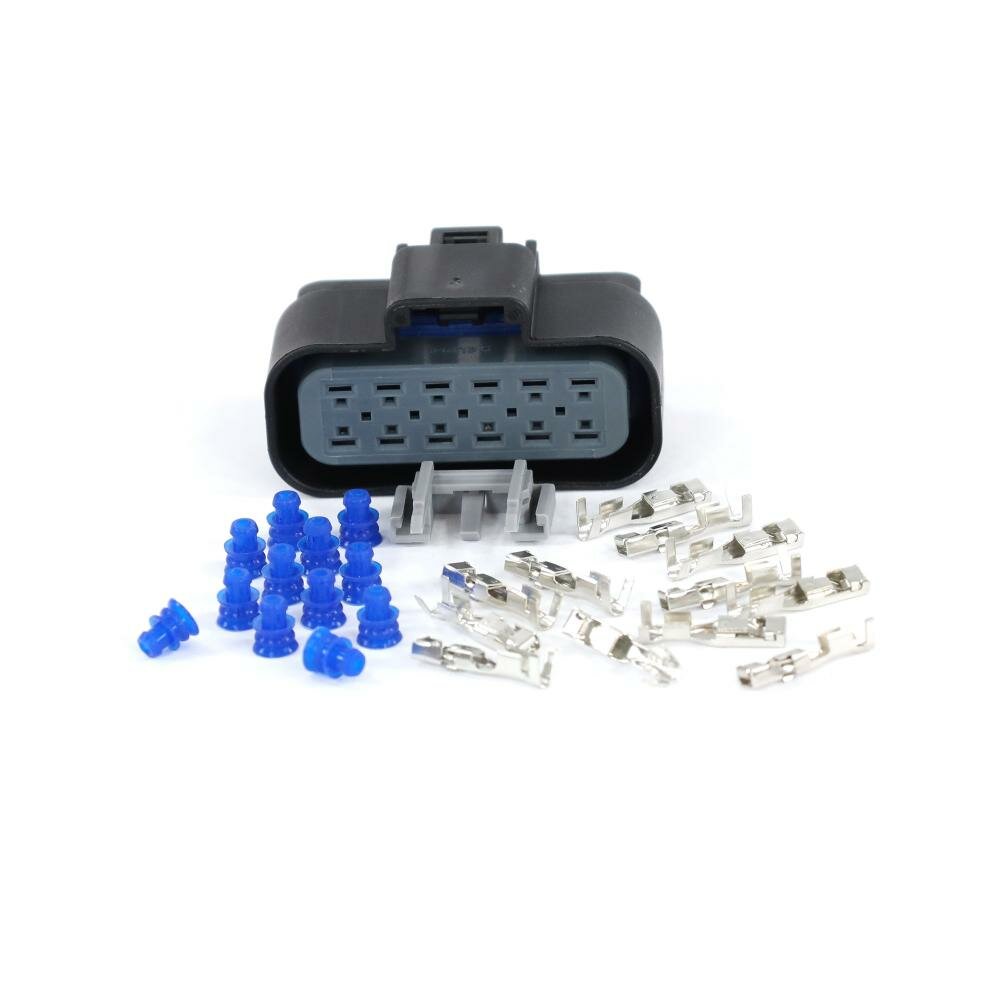 Разъем 15326910 12-ти конт, к жгуту форсун. для а/м Lada (ВАЗ) Приора (21126, 21127)