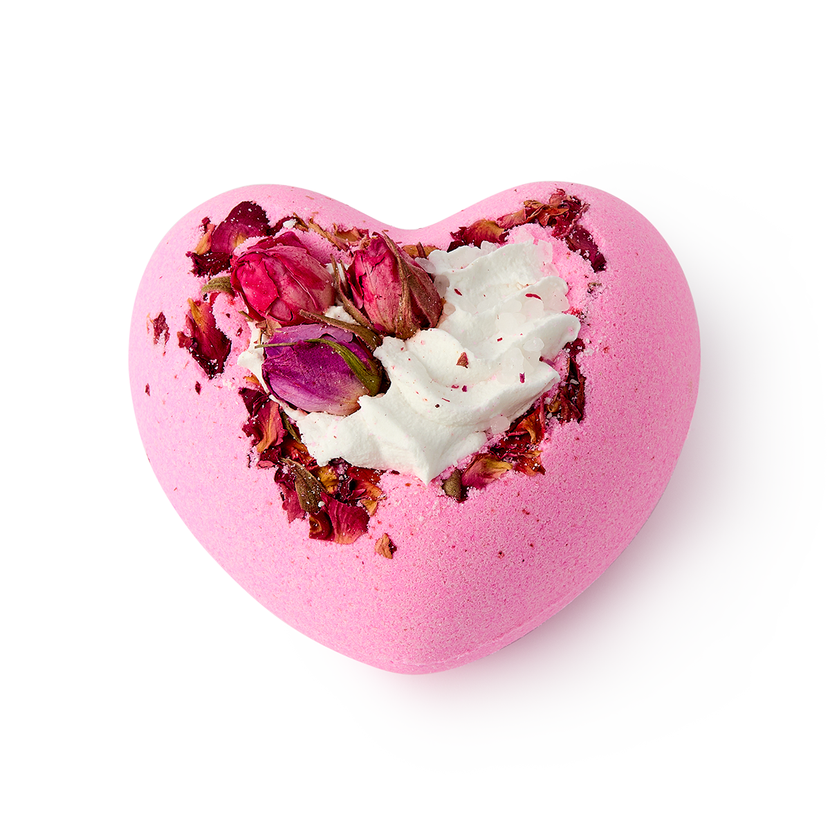Бомбочка для ванны «Из Лавки» Розовая чаша с медово-ягодным ароматом